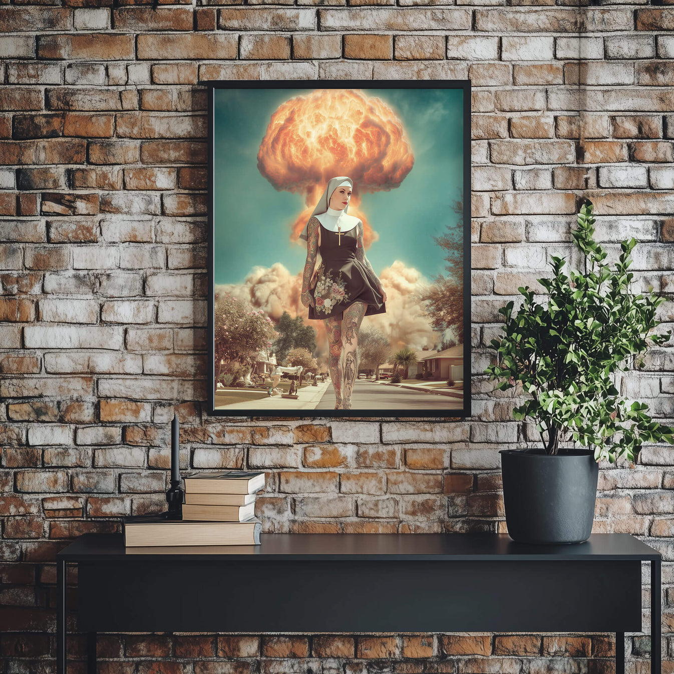 Sister Doom Poster | Vintage Apocalypse Art Print – Dalmatian Nation